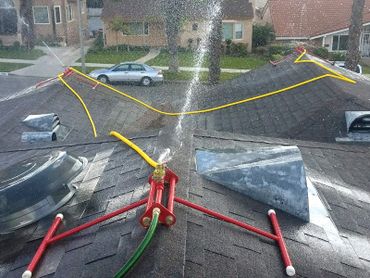 Fire Prevention, Embers Attack - Rooftop Sprinkler System
