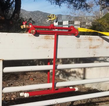 Fire Prevention, Embers Attack - Rooftop Sprinkler System