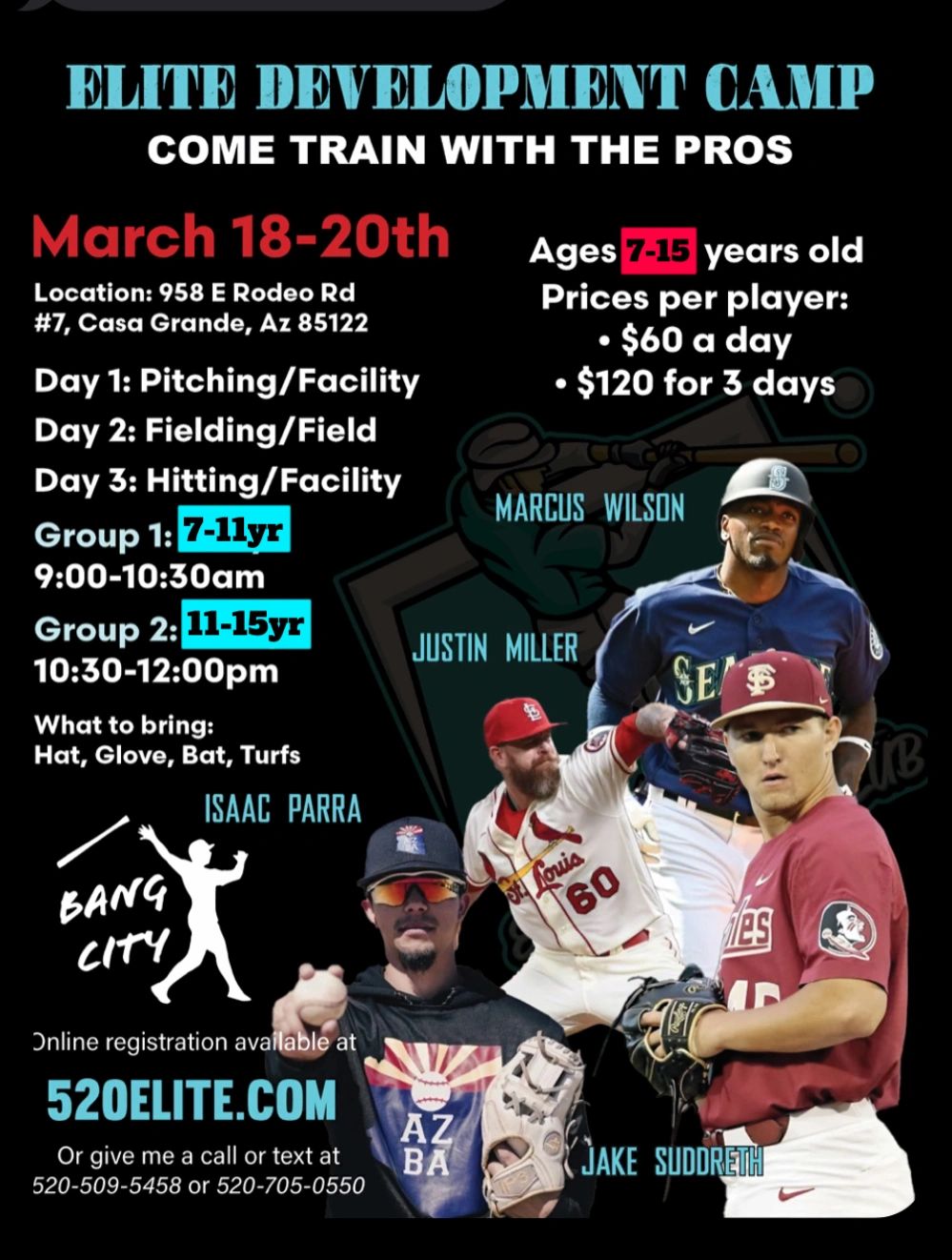 Elite Development Camp - 9am