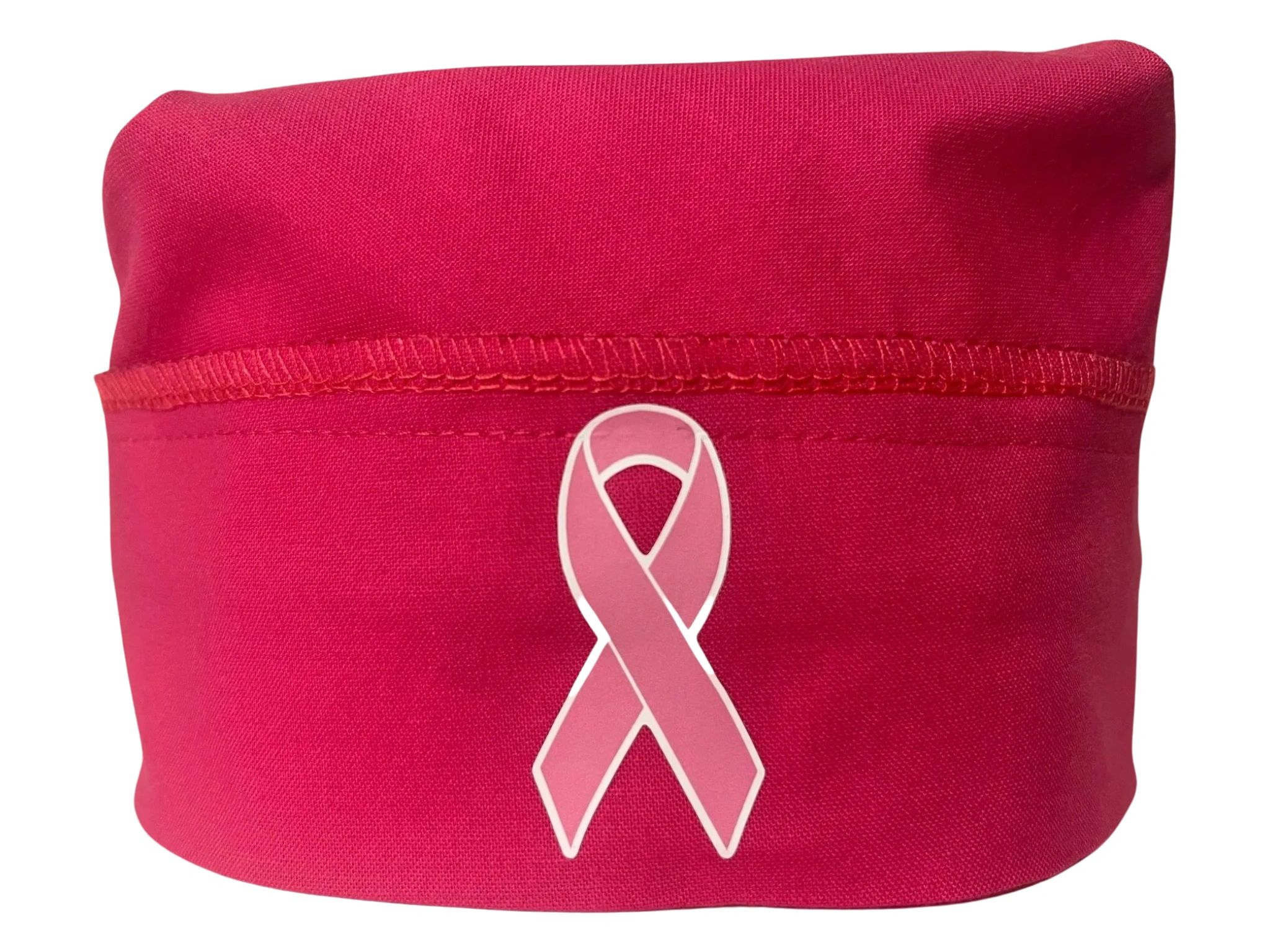 100% cotton cloth hygienic hat. Machine washable.