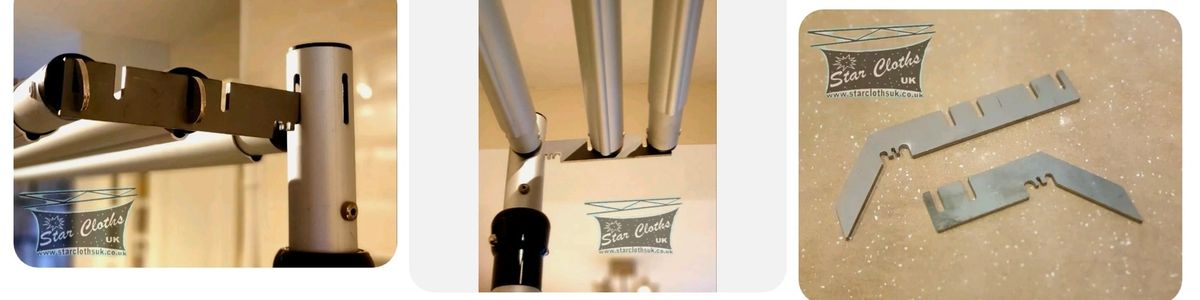 Pipe And Drape Double Drape Hanger Adaptor