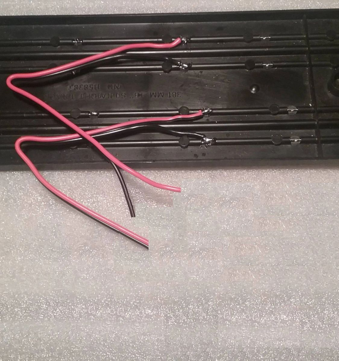 PLASTIC TRACK POWER TAPS Without TERMINATIONS