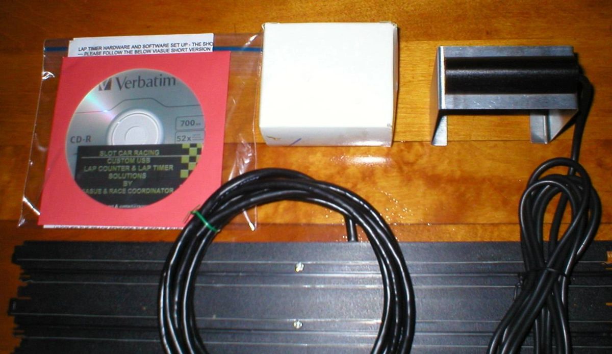 2 LANE HO LAP COUNTING TIMER WITH 3" LIGHT BRIDGE