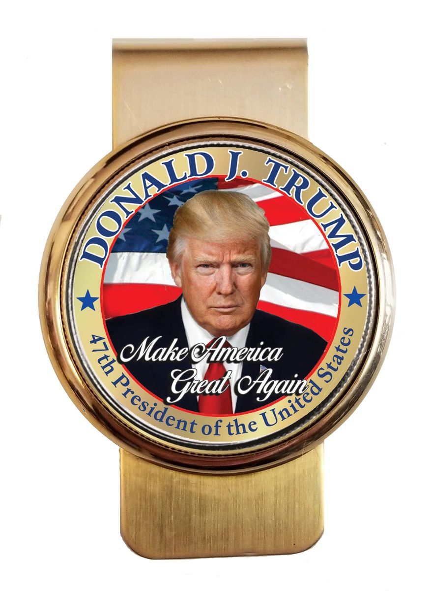 The Matthew Mint 47th President Donald J. Trump Commemorative Money Clip