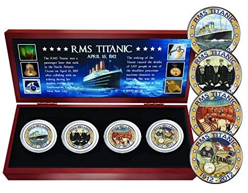 The Matthew Mint Titanic Four Coin Set