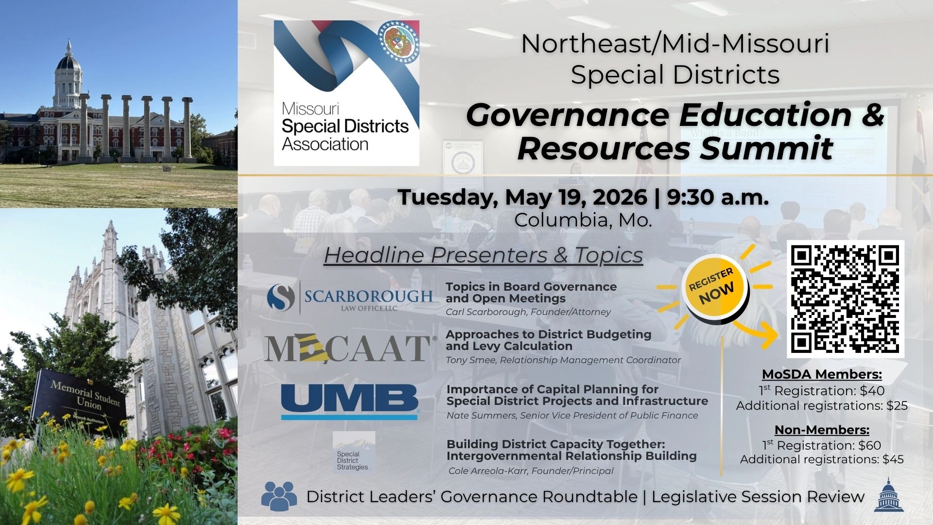 Registration Now Open for Mid-Mo Governance Resources Summit
