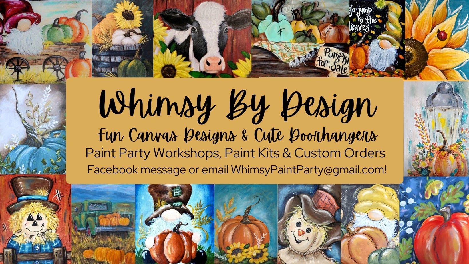 Whimsy by Design - Workshops, Signs, Event