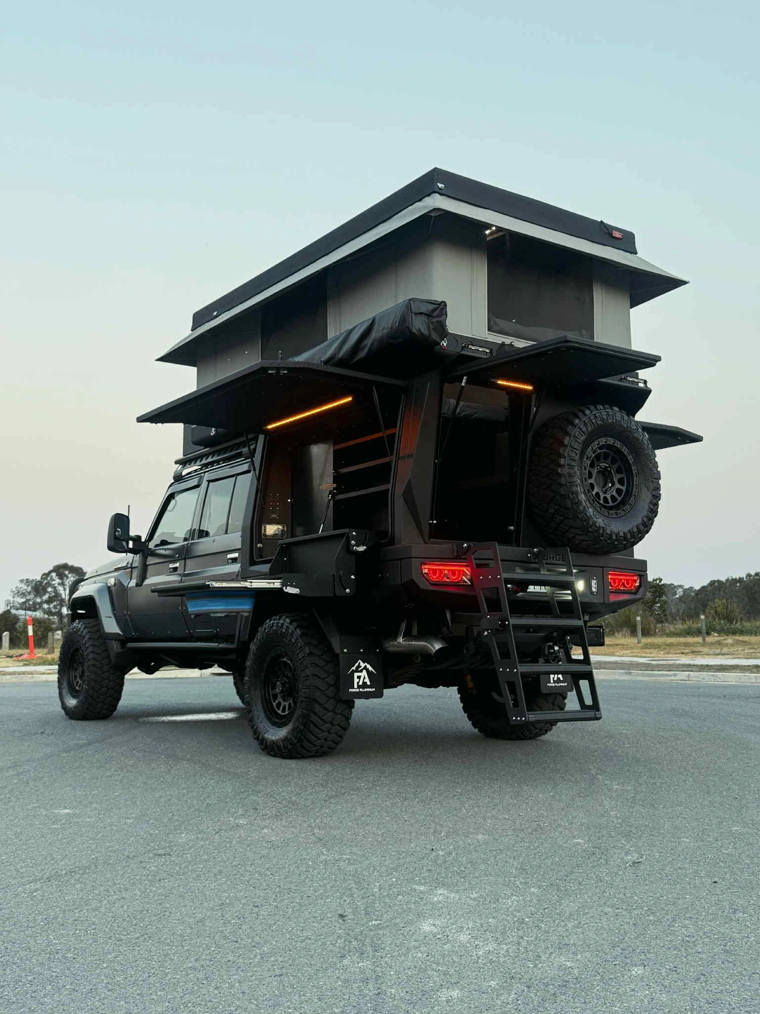 Forge Aluminium - Aluminium Canopies, Dual Cab Canopy, Chassis Mount Canopy