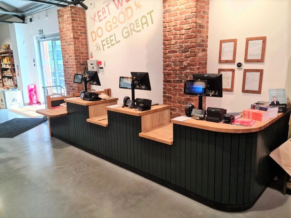 Custom Shop Counters & Bespoke Retail Checkouts