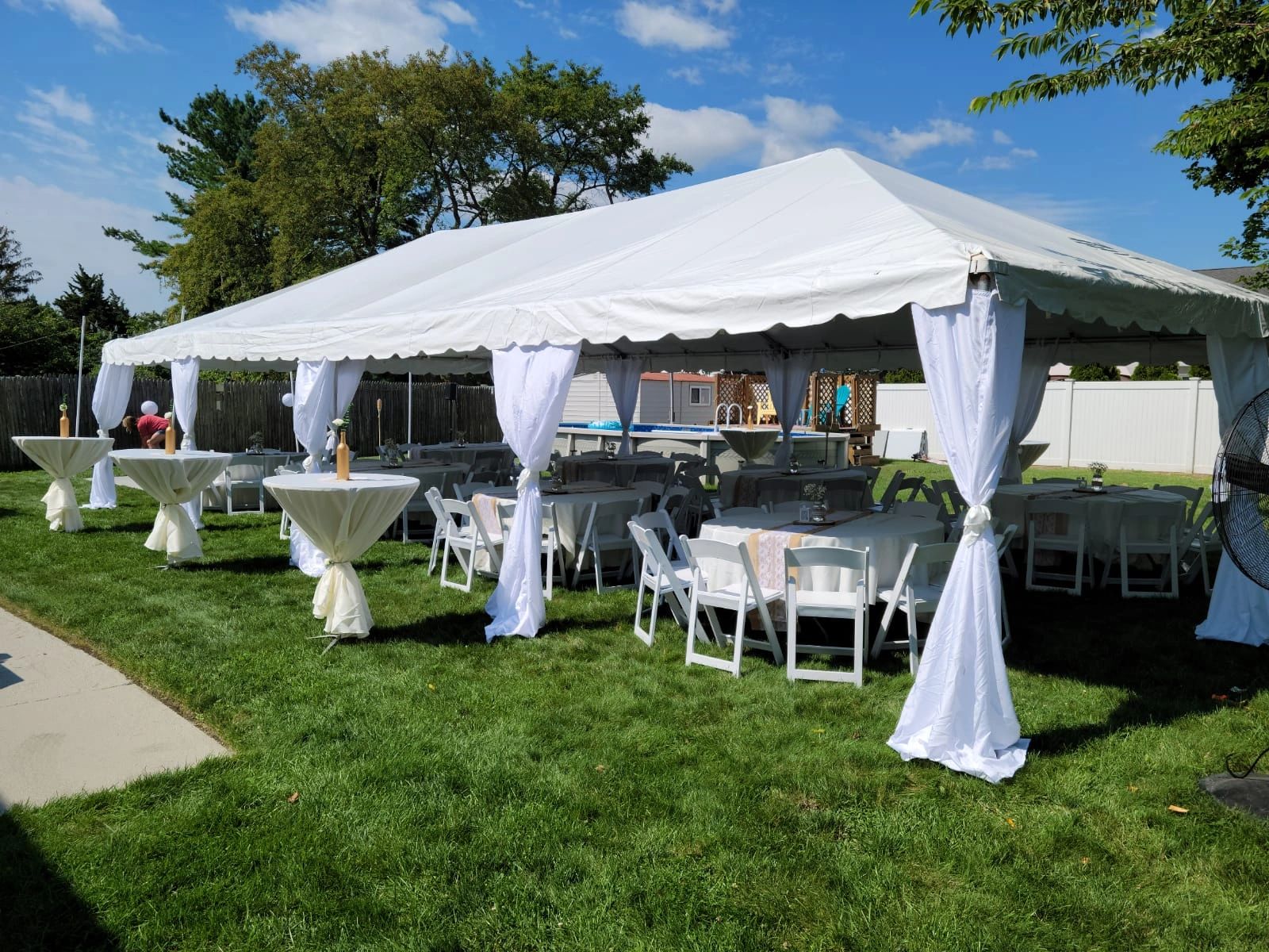 Tent Decor, Outdoor Event Decor - Events By Erica Lacey