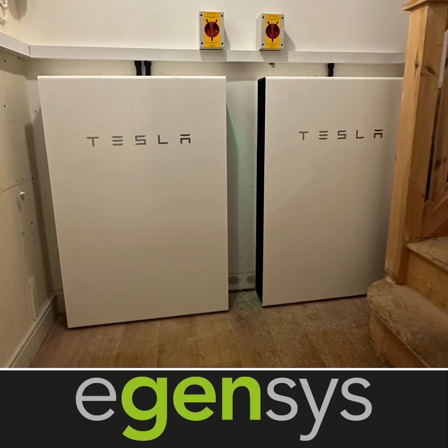 Twin Tesla Powerwall 2 Installation