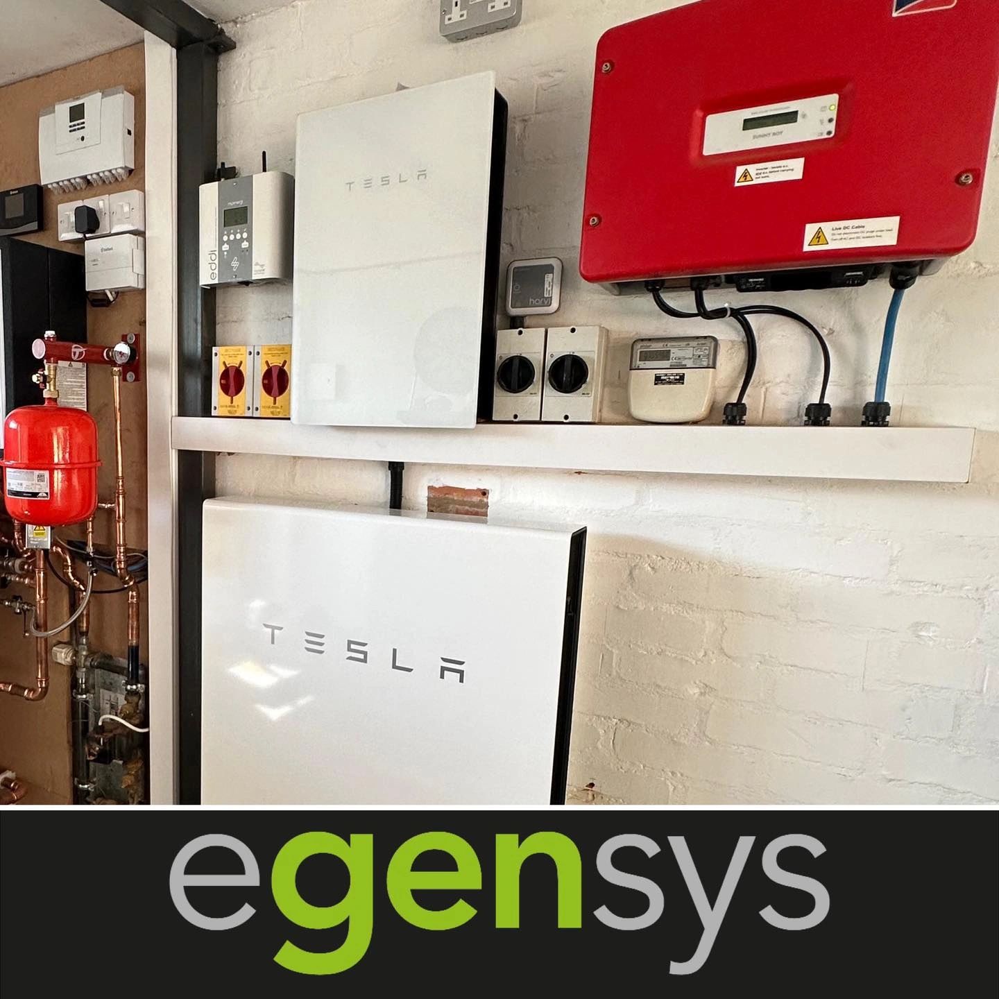 Tesla Powerwall 2 fitted to Existing SolarEdge PV System