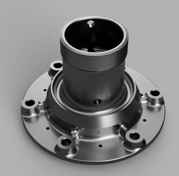 1005 - Houk/Buffalo Quick Change #5 Front Hub 4130 Steel