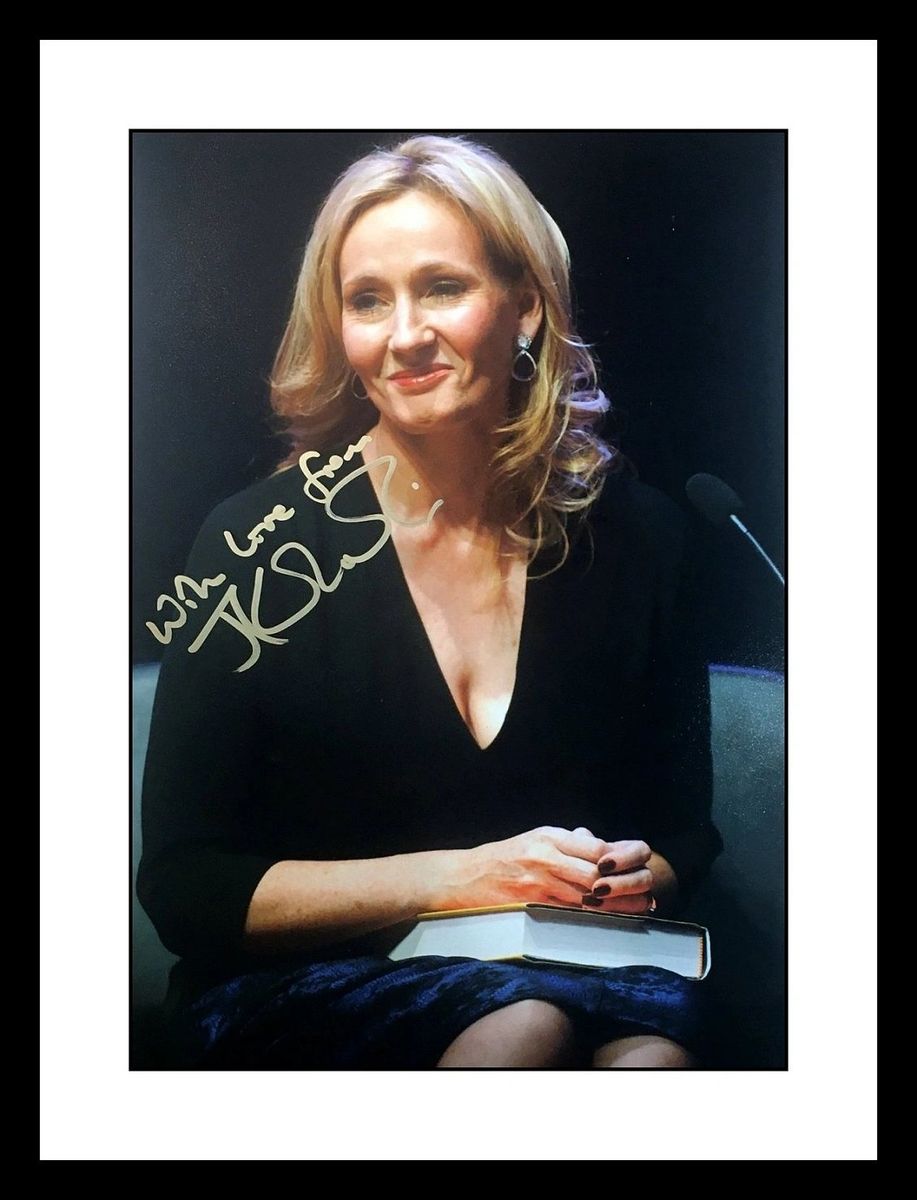 Harry Potter - J.K. Rowling - Genuine Hand Signed Autograph + COA