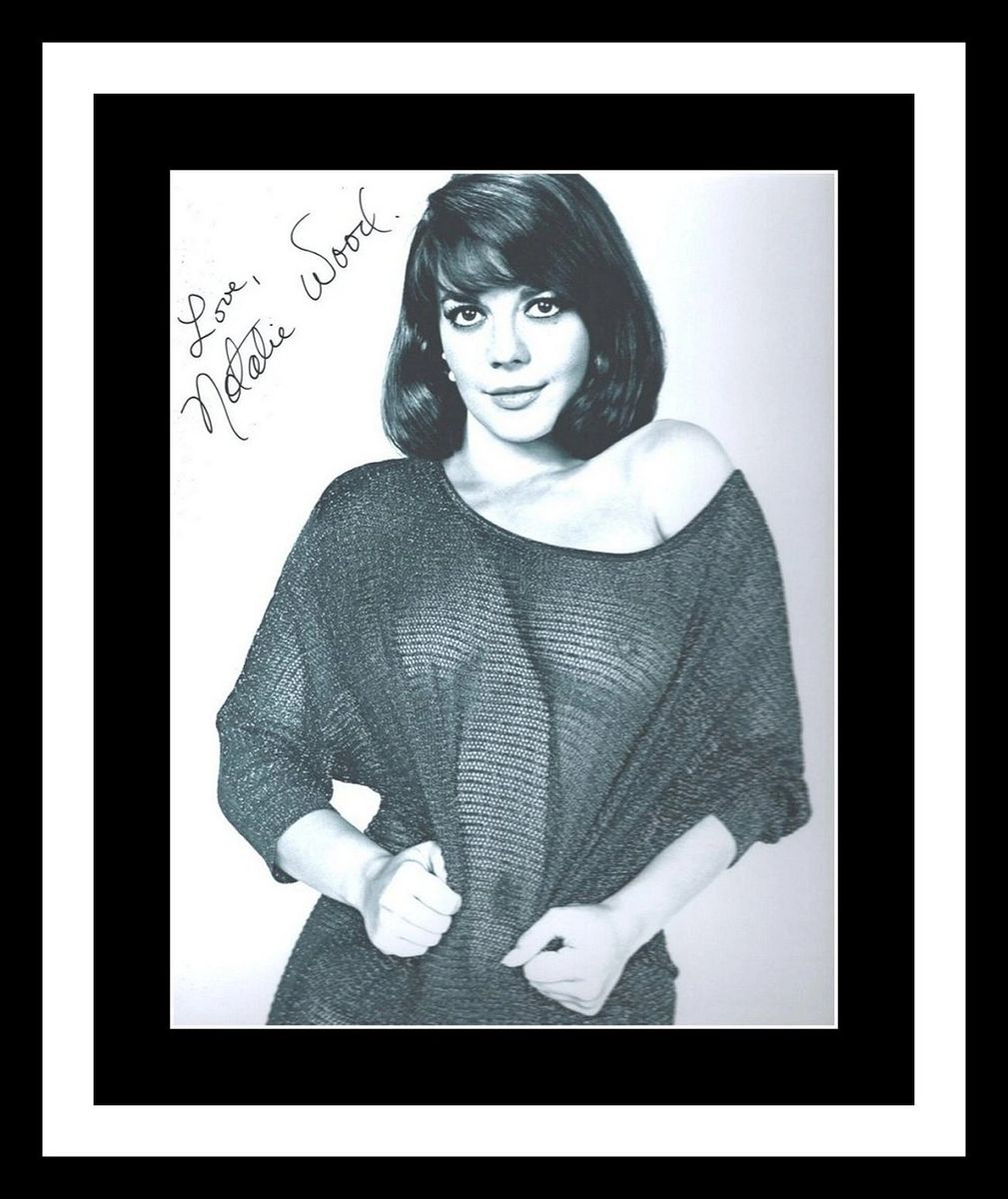 Natalie Wood (1938-1981) - Hollywood Movie Legend - Genuine Hand Signed ...