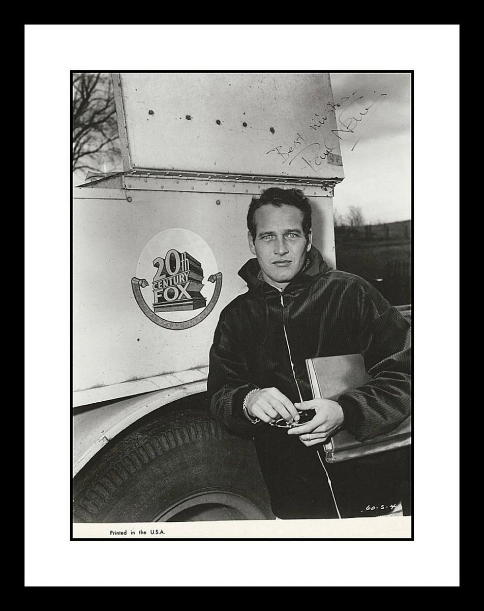 Paul Newman (1925-2008) - Movie Legend - Genuine Hand Signed Autograph ...