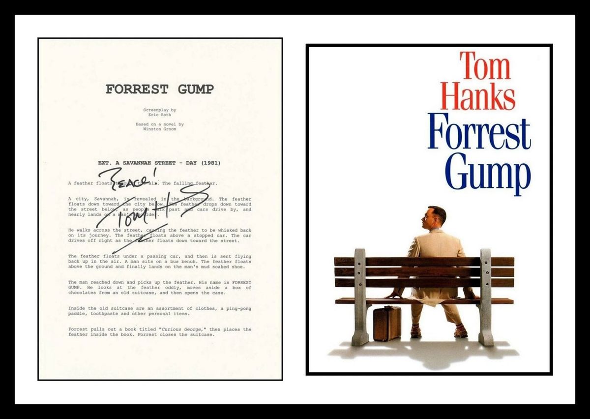 Tom Hanks - Forrest Gump - Genuine Hand Signed Autograph + COA