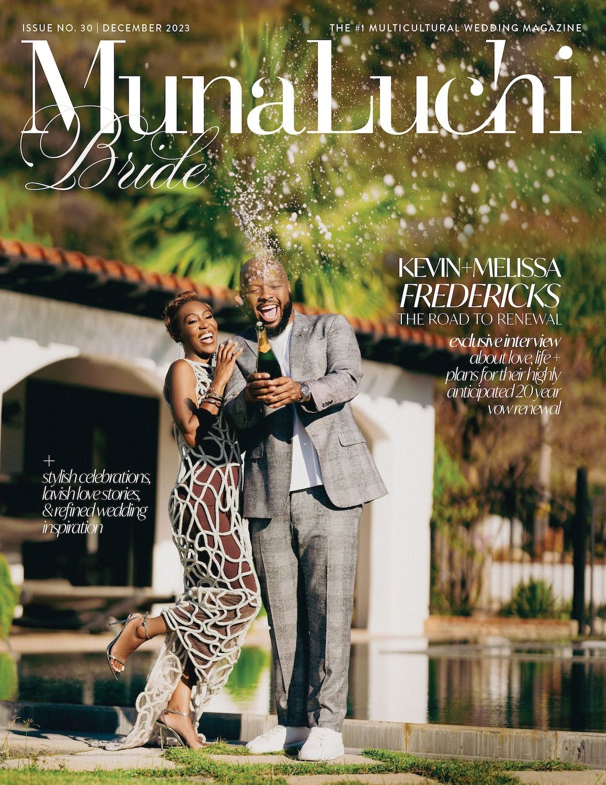 Mahogany Brown Bridal featured in Issue 30 Munaluchi Bride