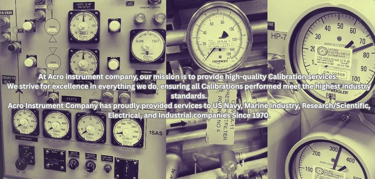 Acro Instruments - Expert Calibration Services