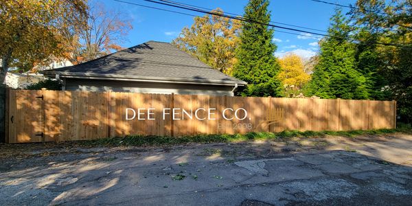 Top-Quality Privacy Fence Installation | Dee Fence CO.