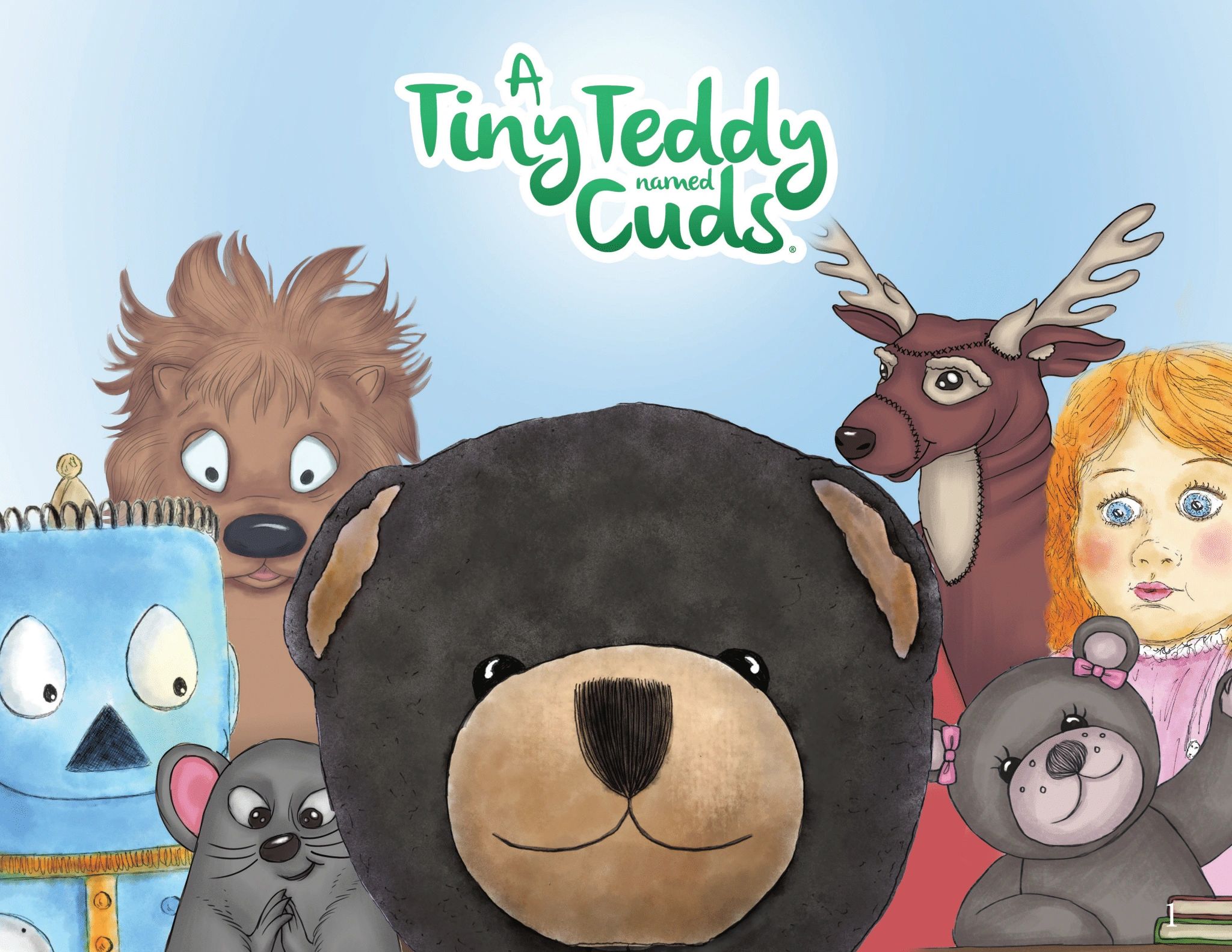 A Tiny Teddy named Cuds - Children's Books, Teddy Bear Kids' Clothes