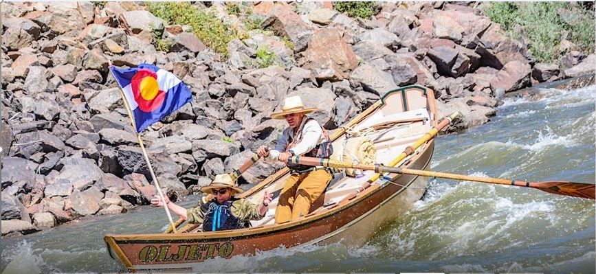 Colorado Wooden Boat Float