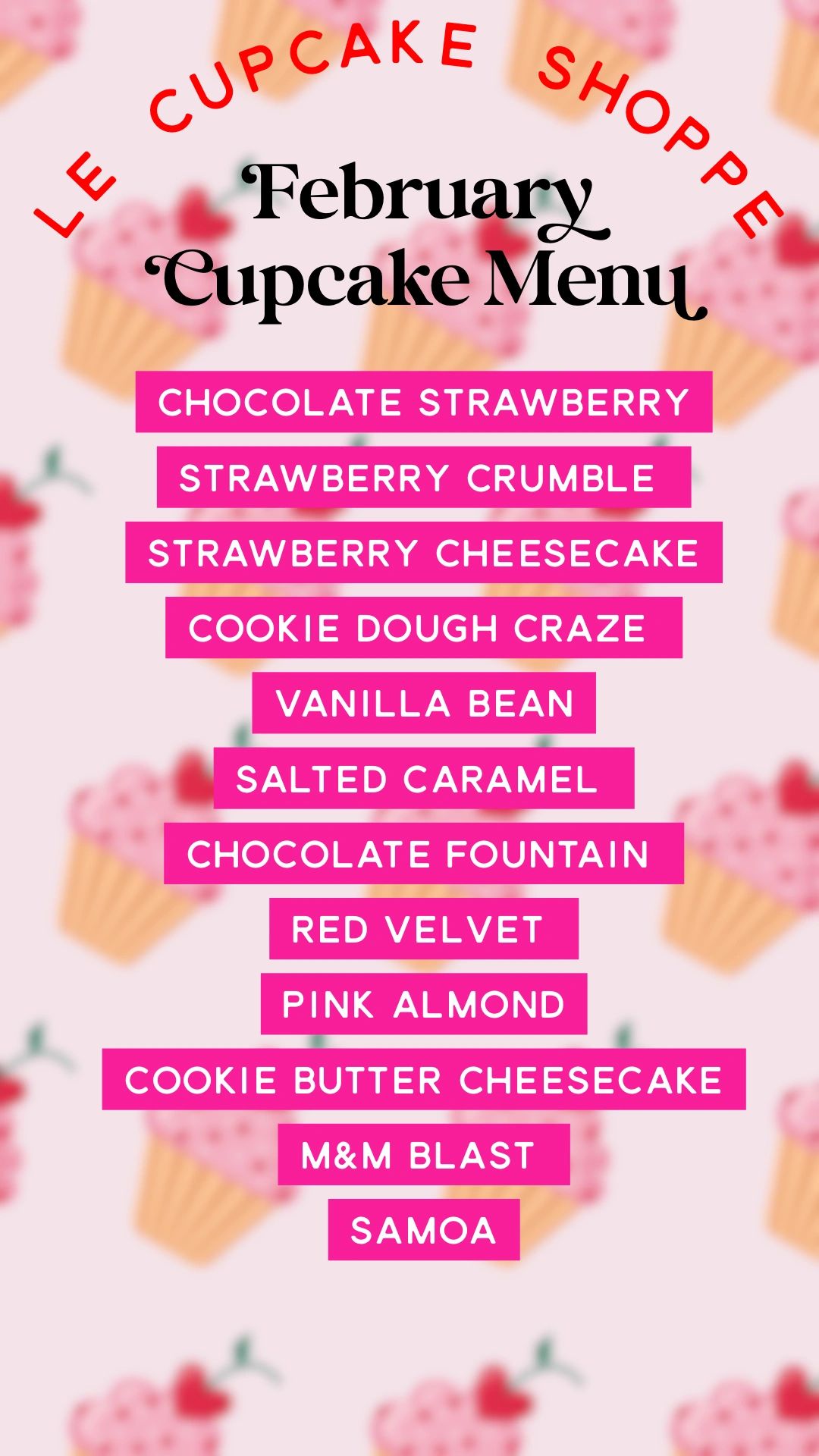 Le Cupcake Shoppe - Cupcakes, Bakery, Cake