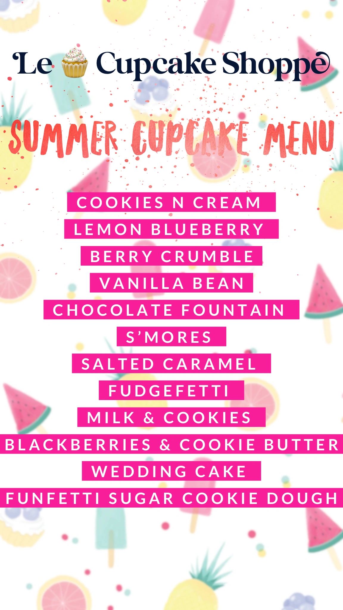 Le Cupcake Shoppe - Cupcakes, Bakery, Cake