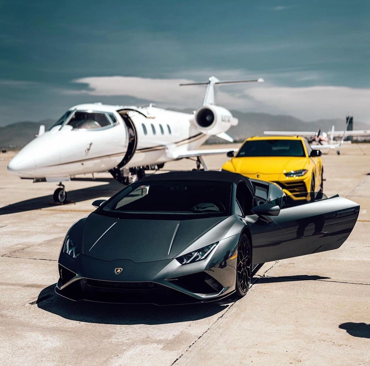 Lamborghini Private Jet