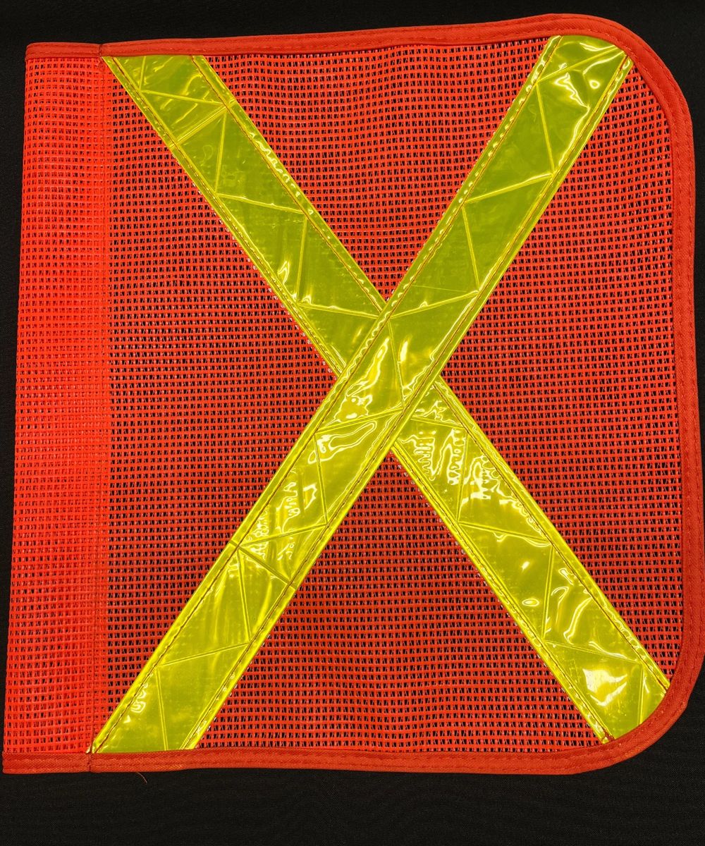 Orange Safety Mesh Reflective X with Kit