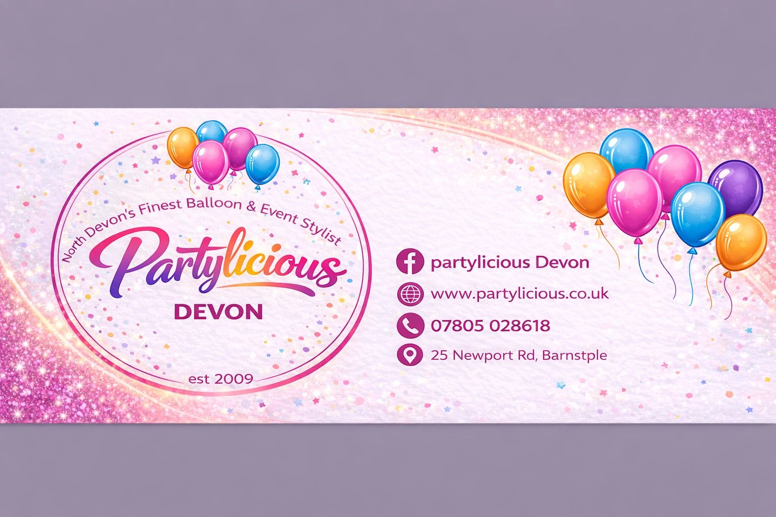 Balloon Stacks | Personalised Balloon Decor | Partylicious