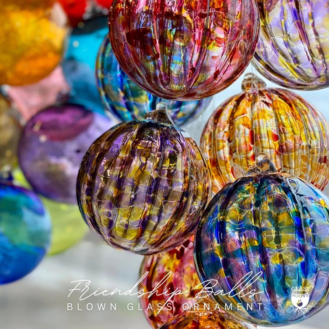 Blown Glass Friendship Balls