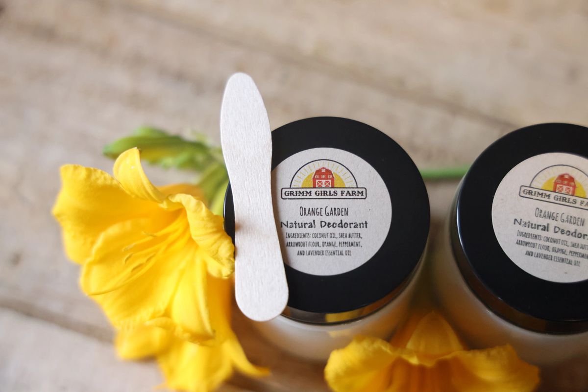ALL NATURAL Orange Garden Deodorant