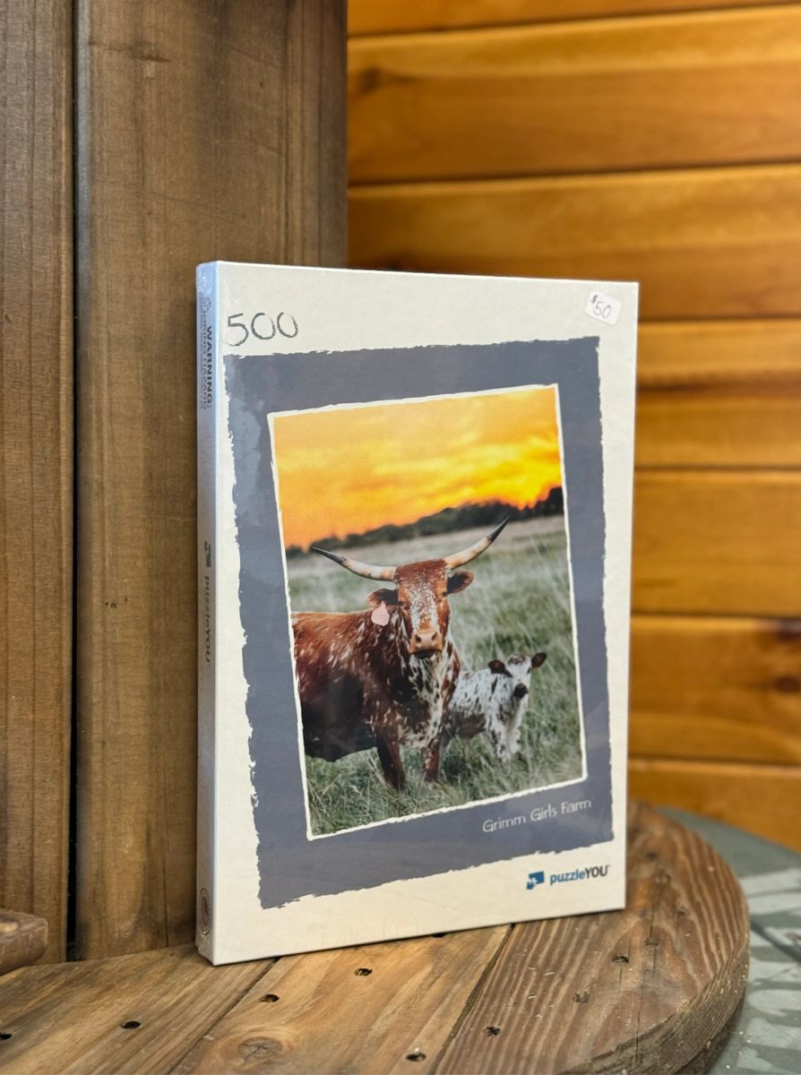 Longhorn 1,000 Piece Puzzle