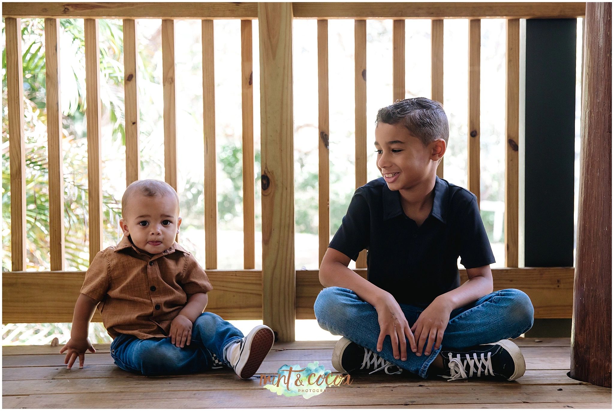 Classic Brother's Portraits by Broward Family Photographer