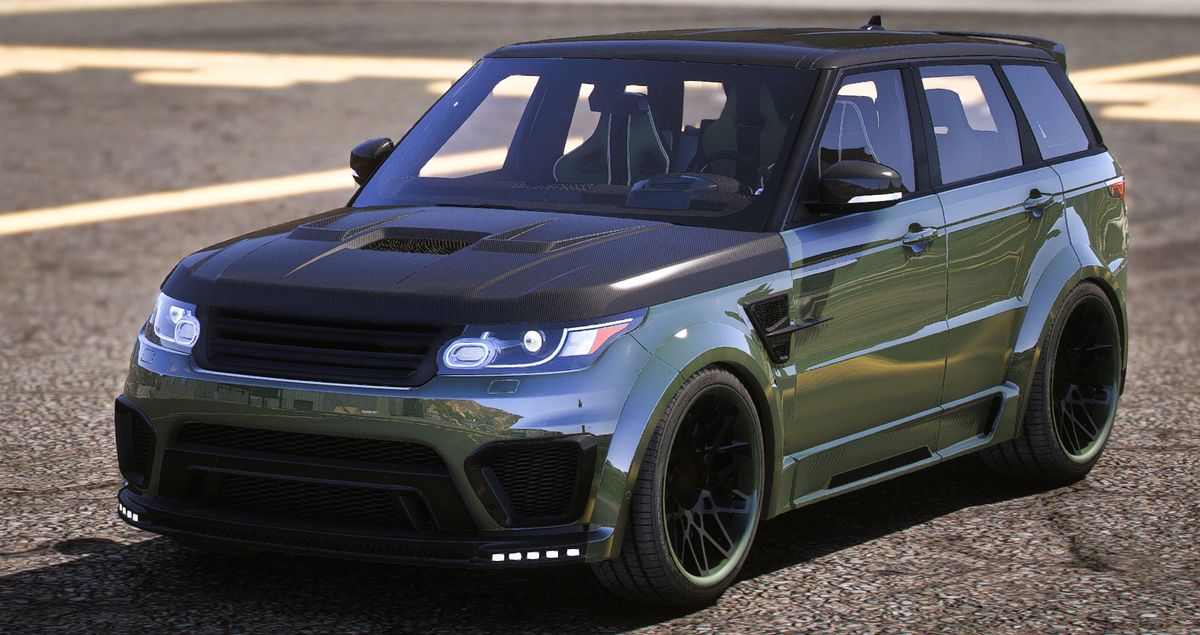 (Debadged) Land Rover Range Rover Sport Svr Mansory | Rmod