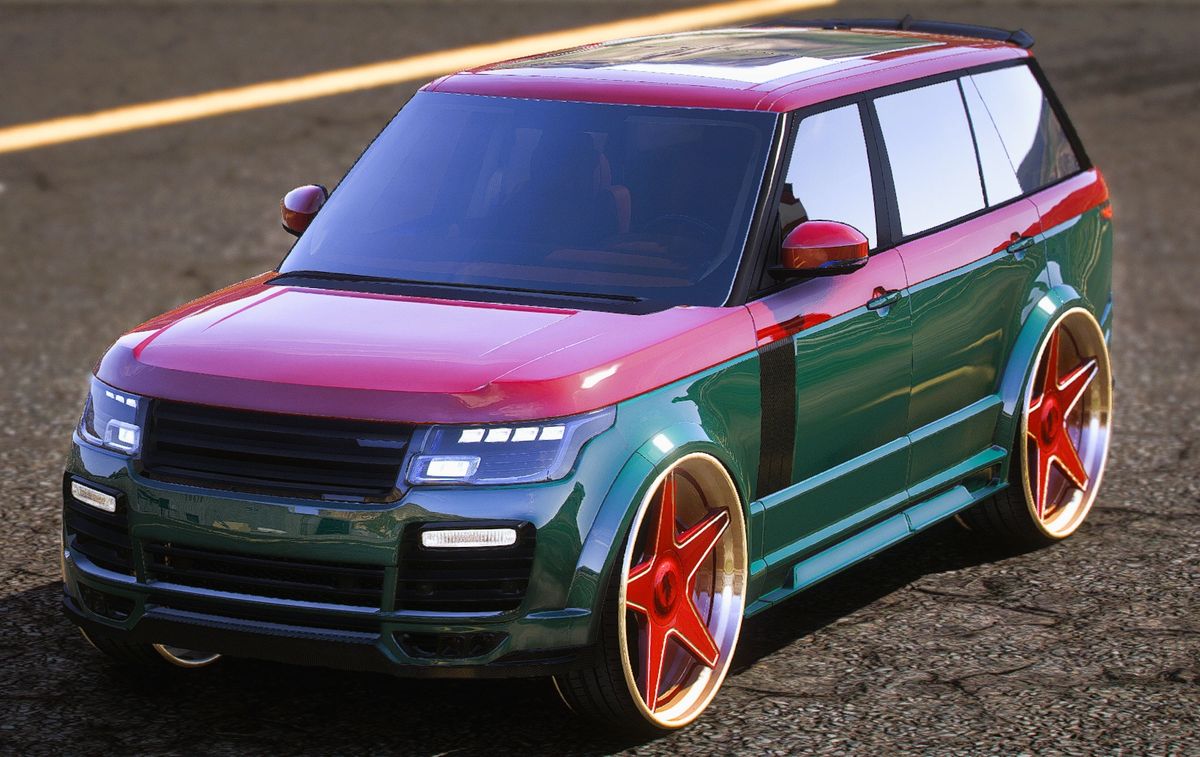 (Debadged) Range Rover Donk | Bleed