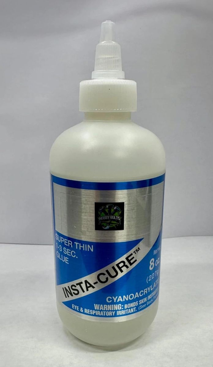 BOB SMITH INDUSTRIES, 8oz INSTA-CURE SUPER THIN CA (BLUE LABEL)