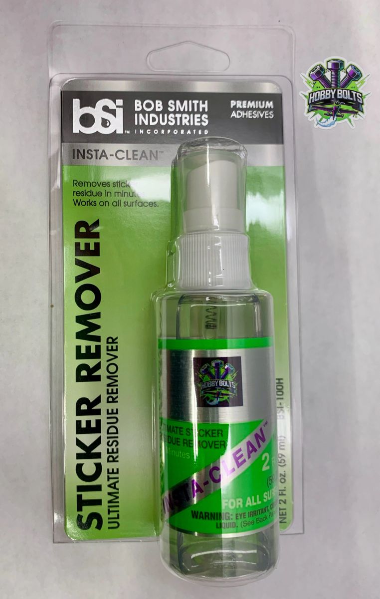 Bob Smith Industries. INSTA-CLEAN Sticker Remover, Ultimate Residue ...