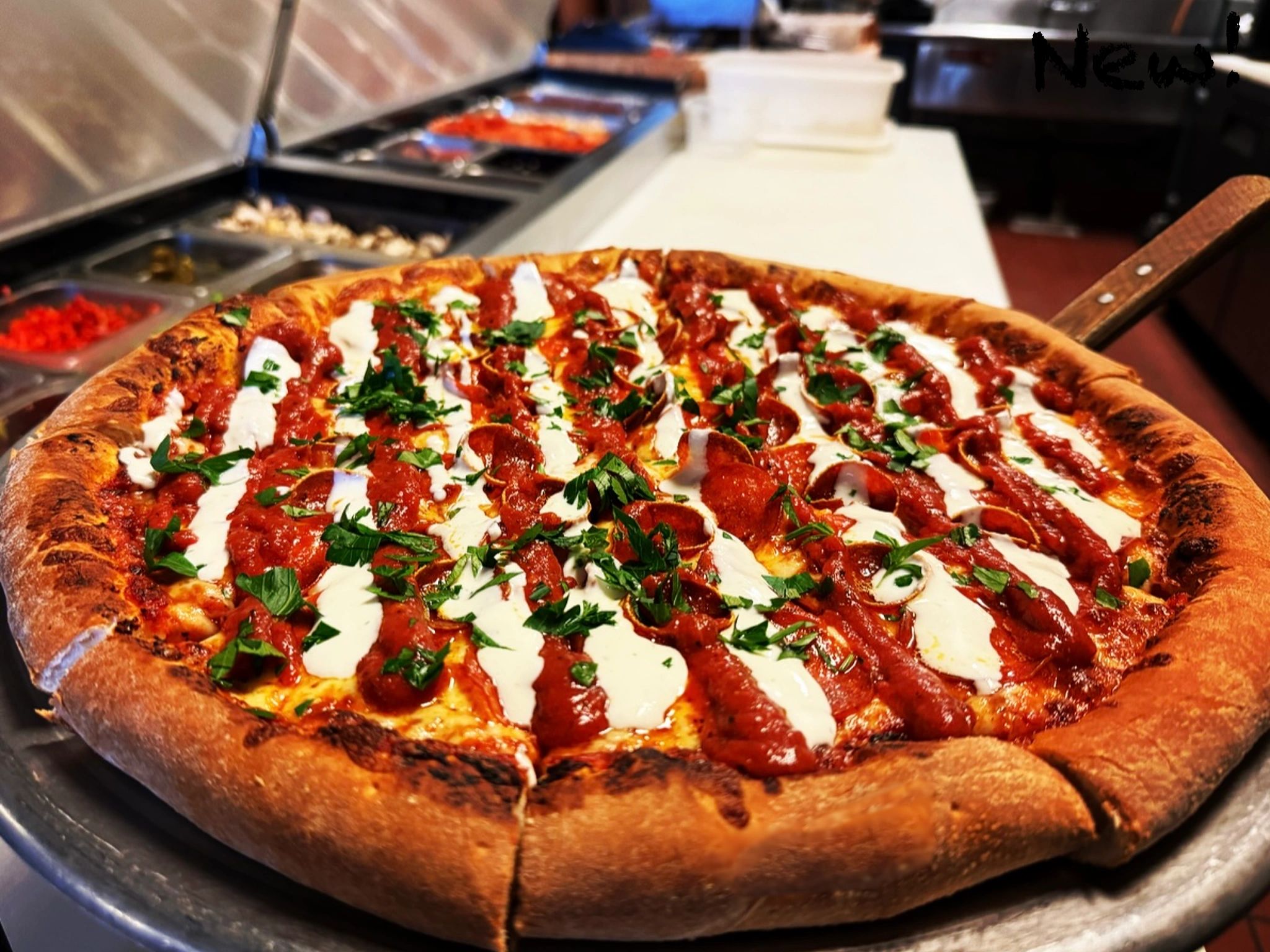 Authentic Italian Pizza at isi's Pizza