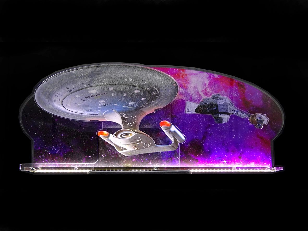 Star Trek the Next Generation Pinball Topper