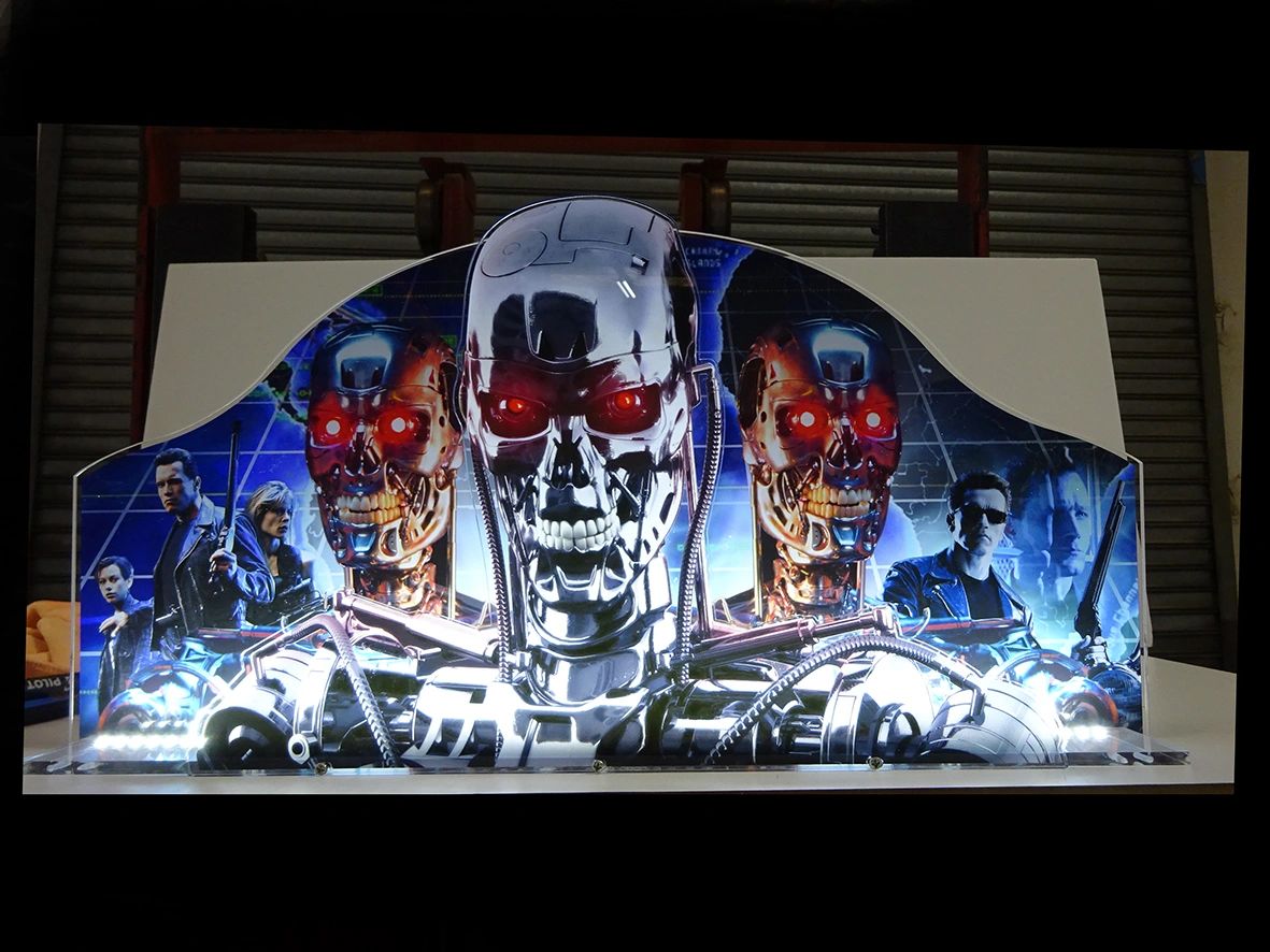 Terminator 2 Pinball Topper