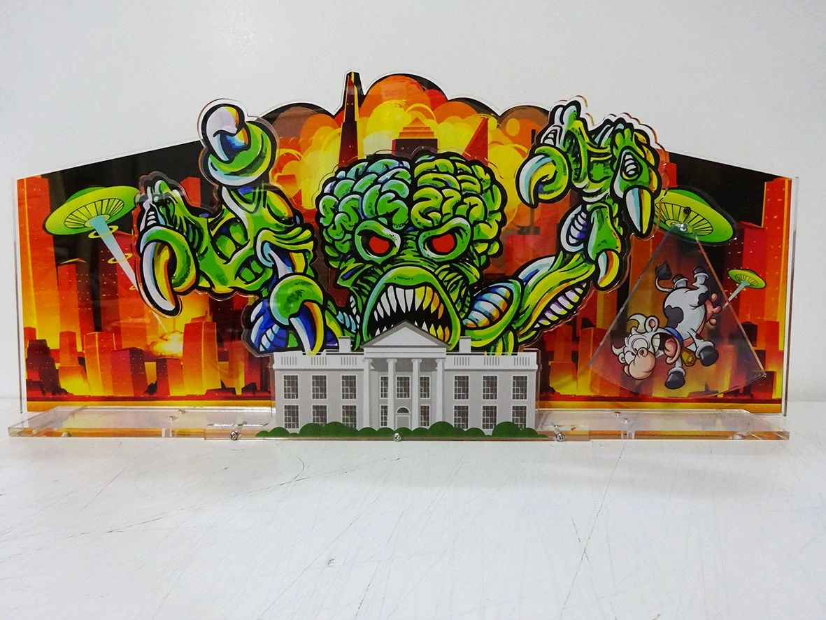 Attack from Mars Pinball Topper