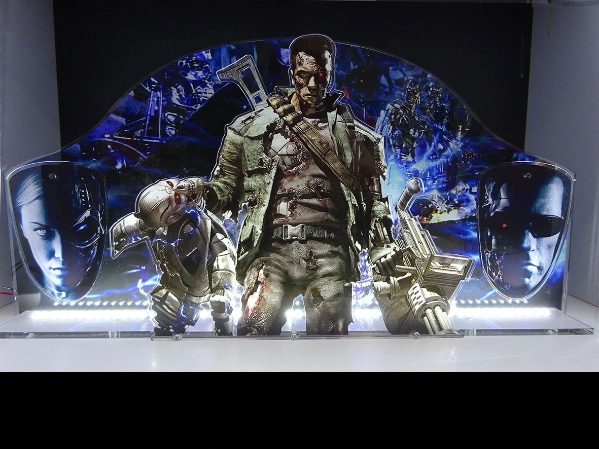Terminator 3 Pinball Topper