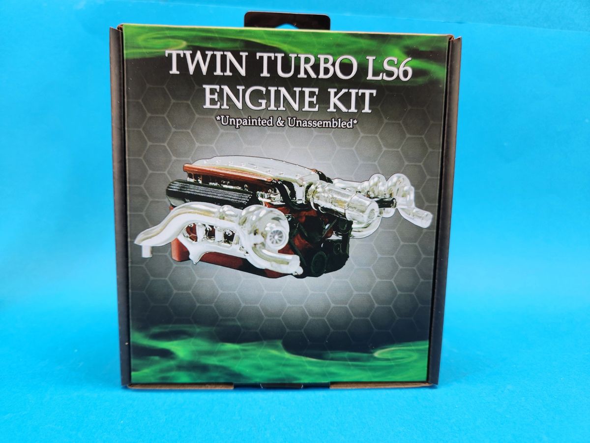 DDA 1:24 Twin Turbo LS6 Engine conversion Kit Suit LC/LJ Torana Kits