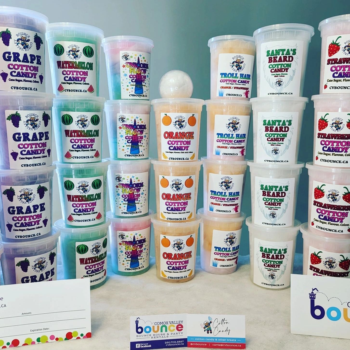 Cotton Candy | Comox Valley Bounce