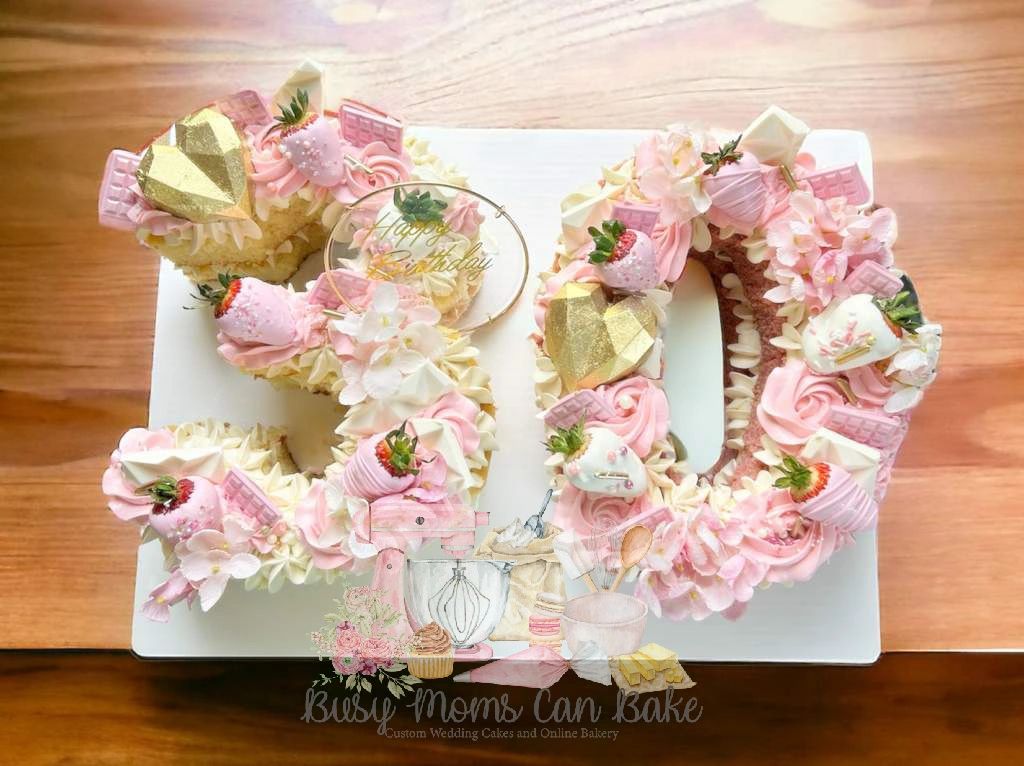 Number Cake (2 Number Option)