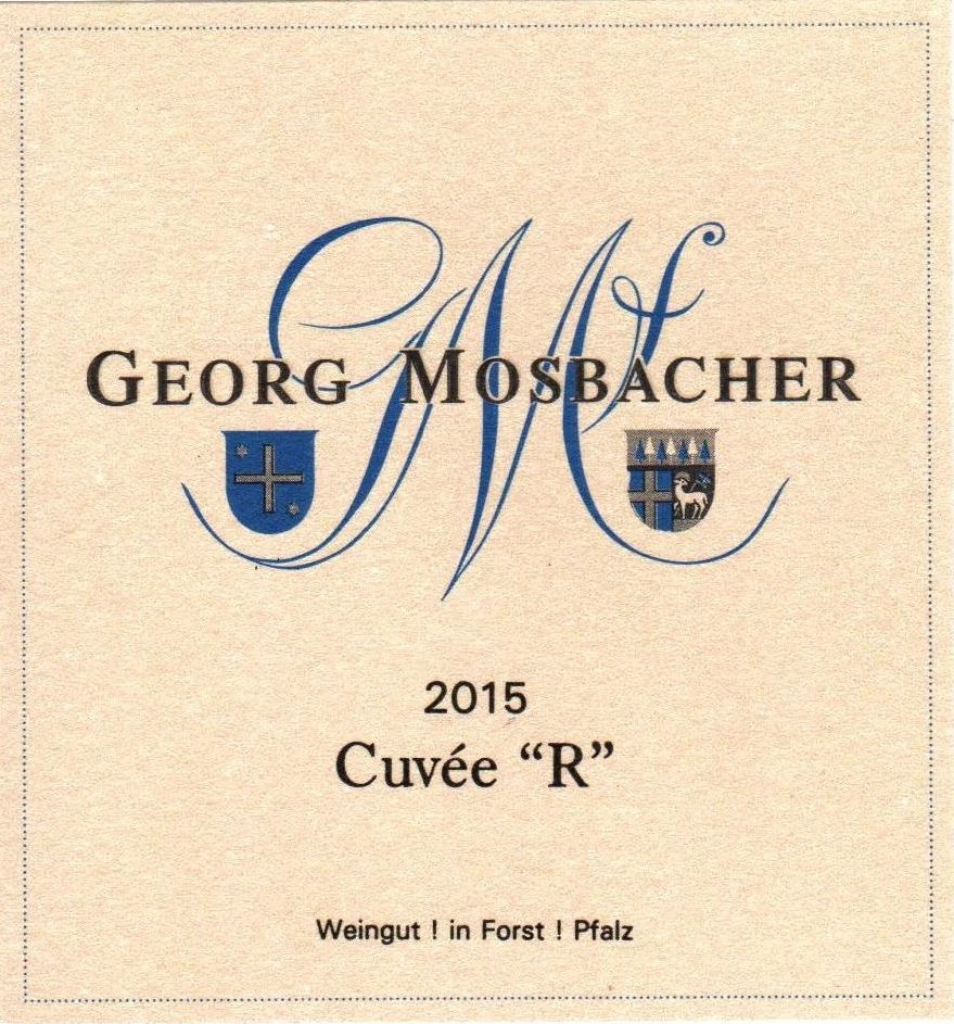 Georg Mosbacher “Cuvee R" Red Blend 2015