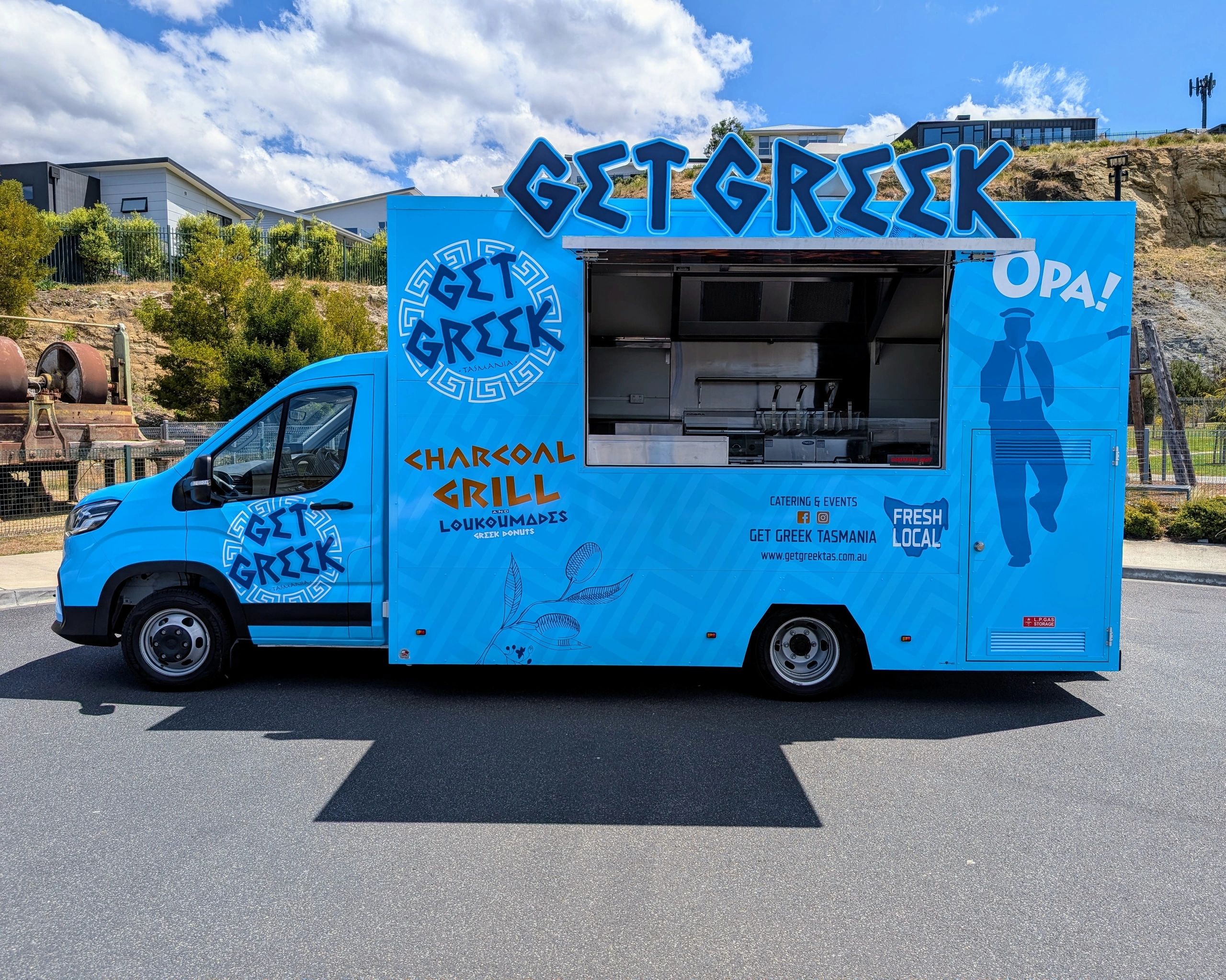 Menu – Get Greek Tasmania - Charcoal-Grilled Delights