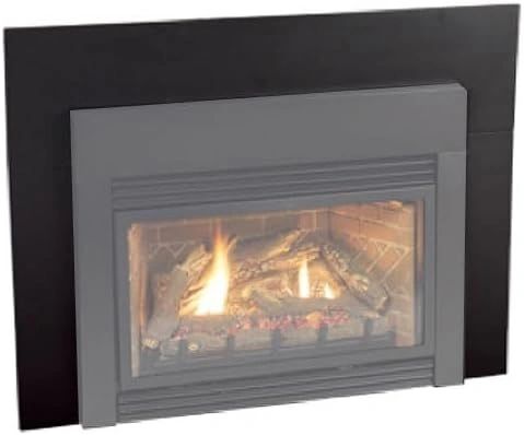 Empire VBS42SBL Steel EZ-Attach Firebox Frame 3 Piece - Matte Black